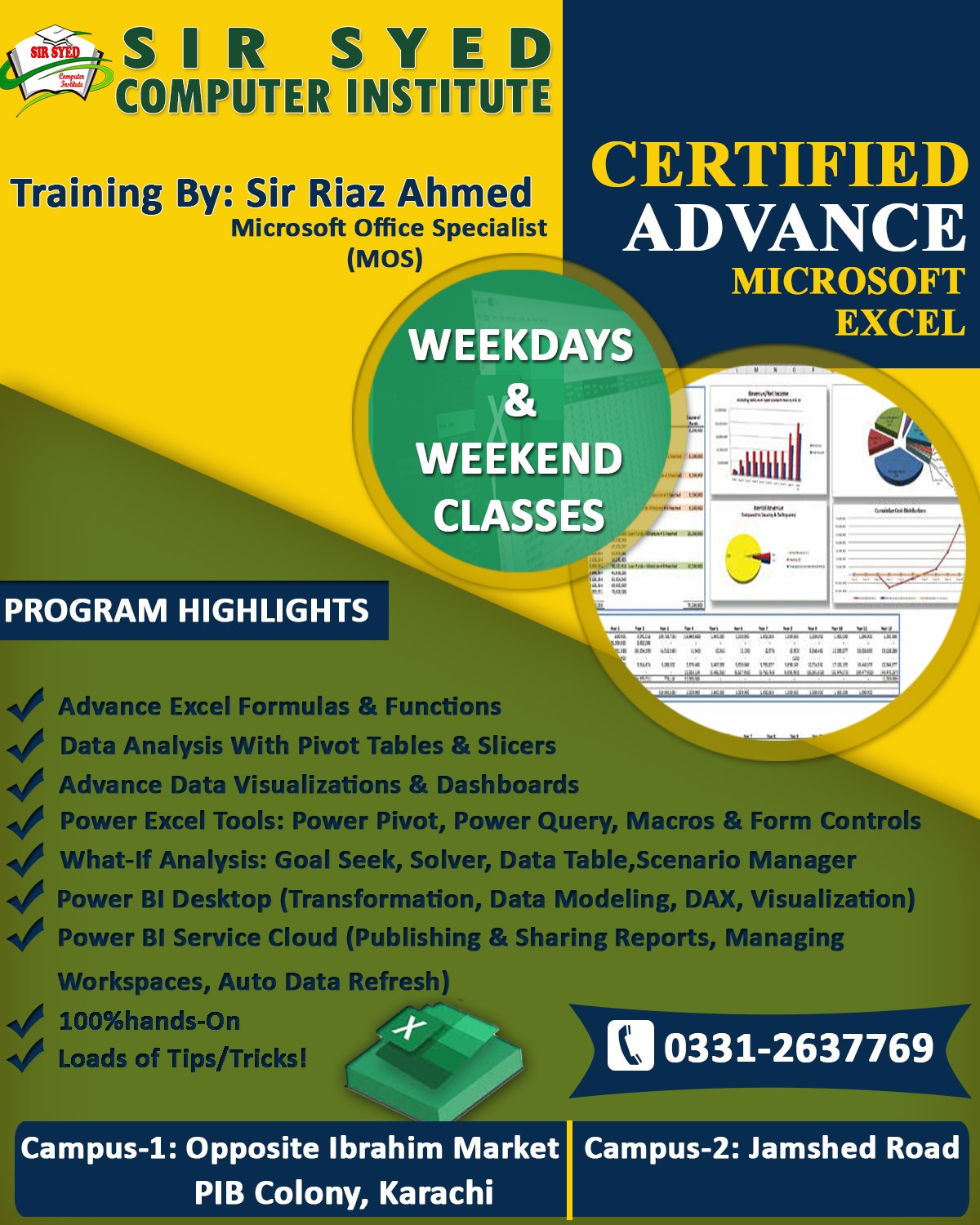 Advance Excel - SSCI - Best Information Technology Institute